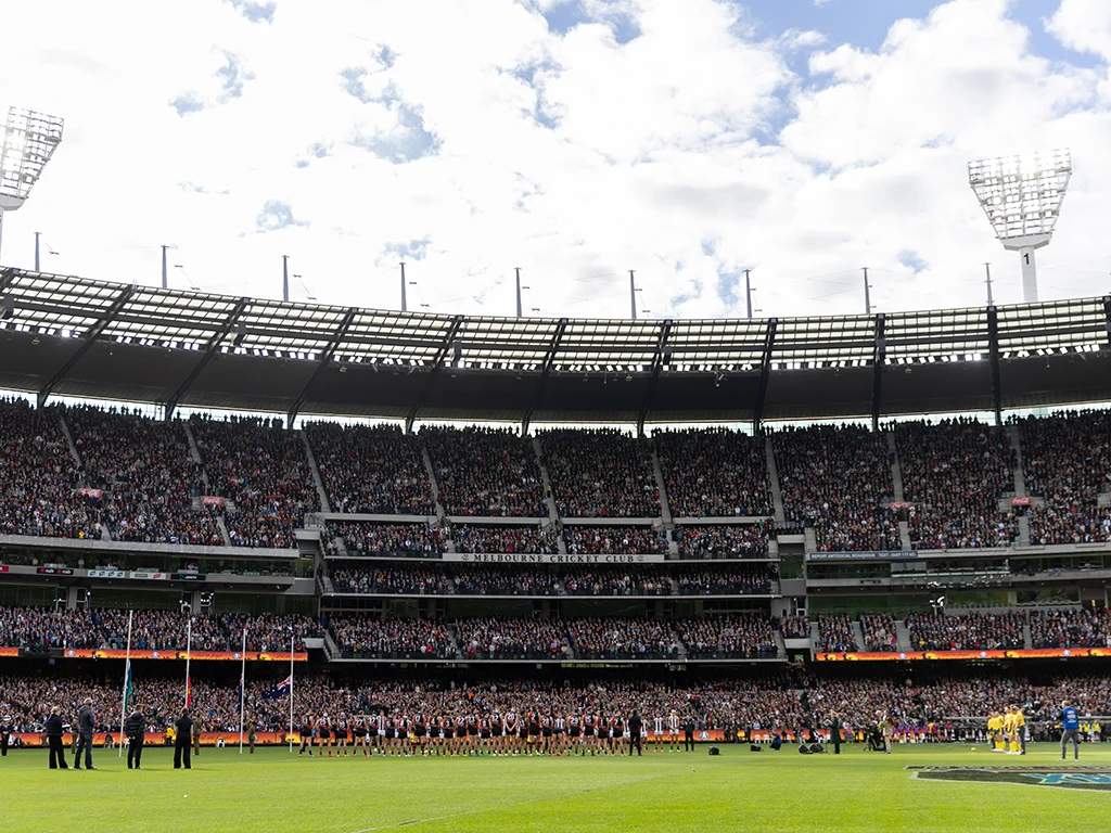 afl schedule mcg