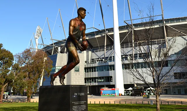 Jim Stynes Statue | MCG